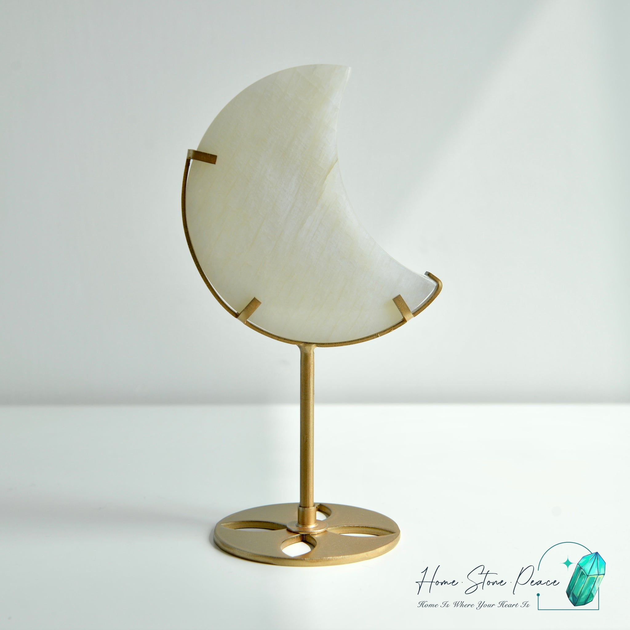 月亮石連座 Moonstone with Stand